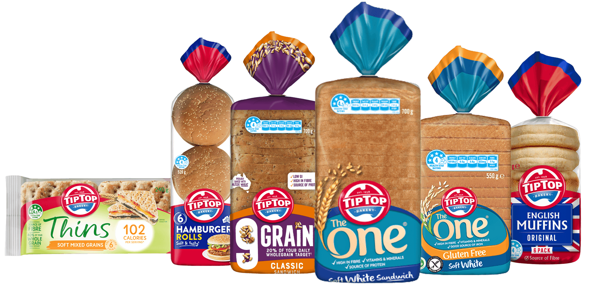 Home - Tip Top ® - Baked Into Australia